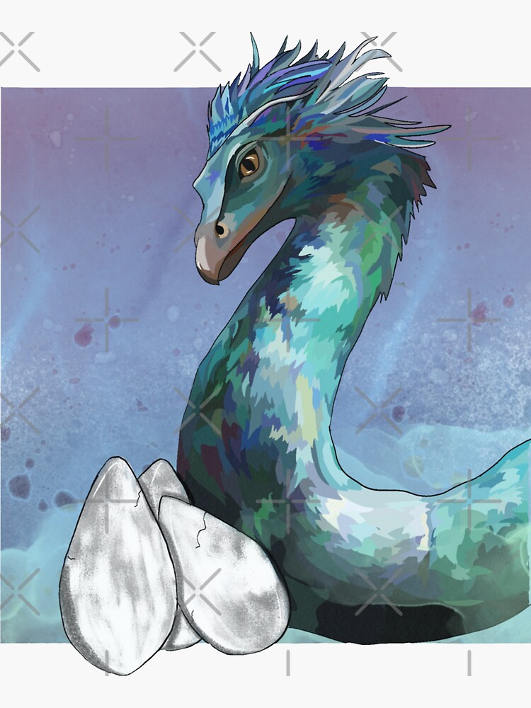 "Occamy eggs" Sticker by fantasyandstuff | Redbubble