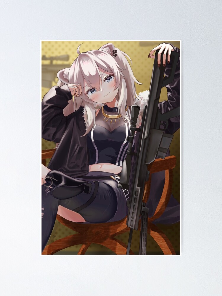 "Shishiro Botan Sniper" Poster for Sale by StacySherhman | Redbubble