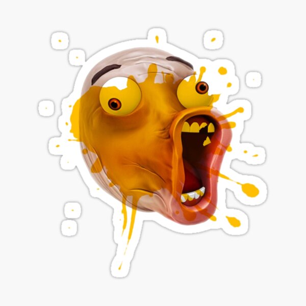 "funny face" Sticker for Sale by khaled70 | Redbubble