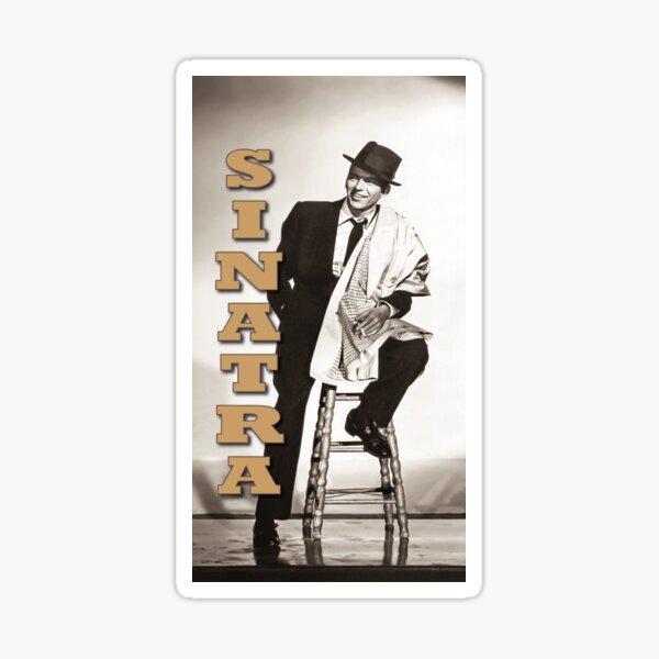 "Frank Sinatra" Sticker for Sale by Jools-57 | Redbubble