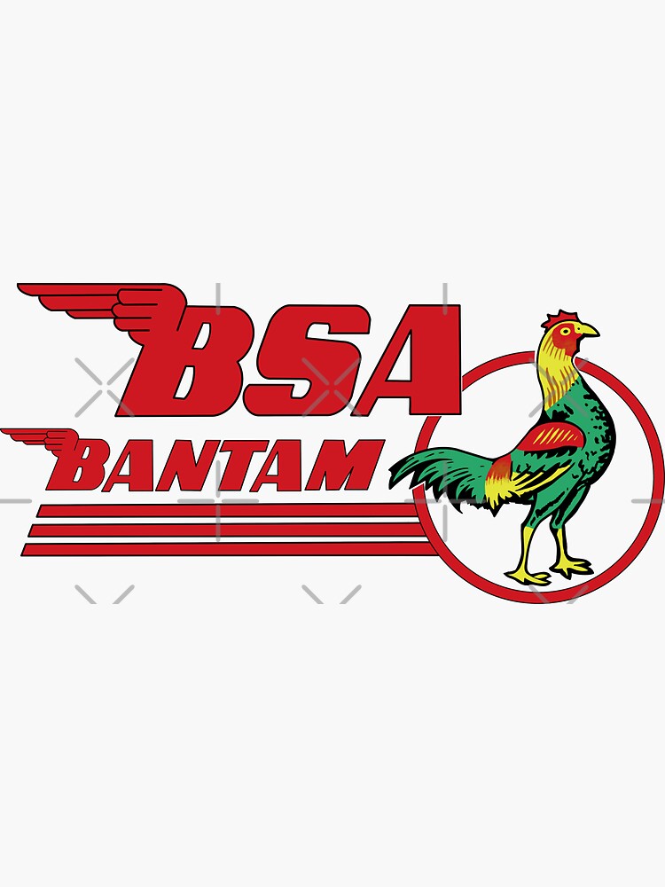 "The Bantam" Sticker for Sale by rogue-design | Redbubble