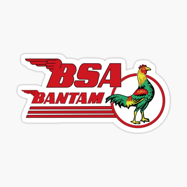 "The Bantam" Sticker for Sale by rogue-design | Redbubble