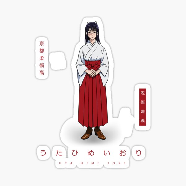 "Utahime Lori - Jujutsu Kaisen" Sticker for Sale by MeduSama-Art ...