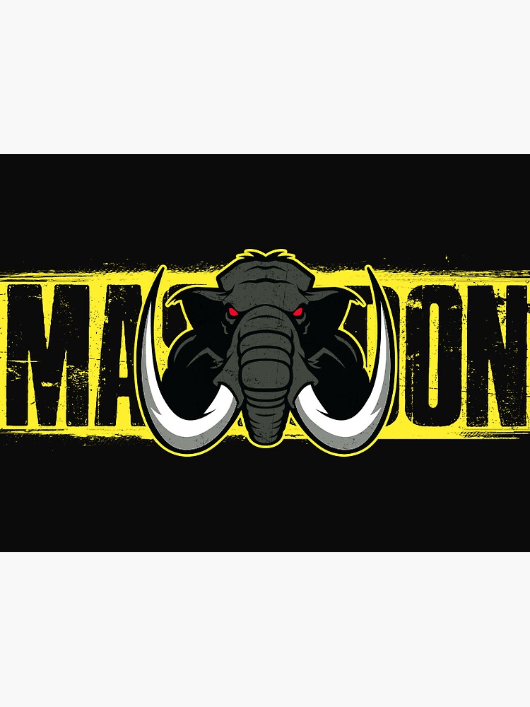"Mastodon Logo" Sticker for Sale by Tsouv34 | Redbubble