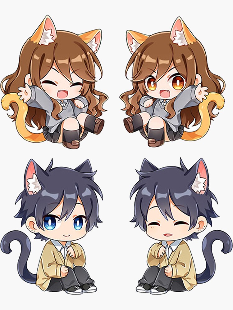 "Horimiya Cute Chibi" Sticker for Sale by Romeromichael | Redbubble