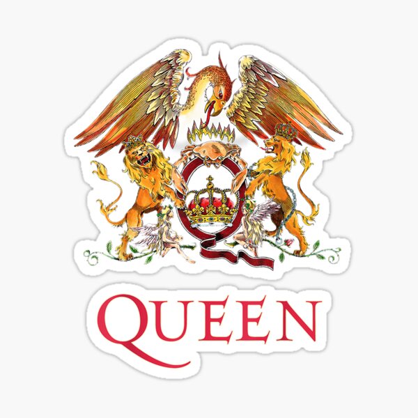 "Queen Official Classic Crest" Sticker for Sale by Donnacha9Argyl ...