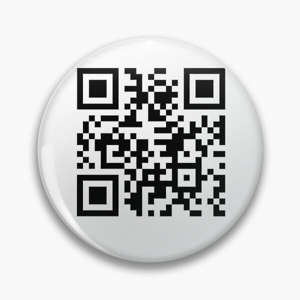 "rickroll qr code -Barcode scan" Pin by SaminBin | Redbubble