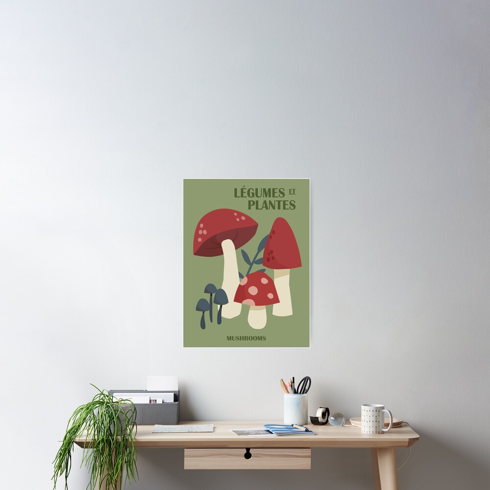 "Mushrooms, Cottagecore decor, Goblincore, Posters aesthetic, Autumn ...