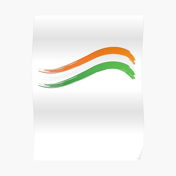 "INDIA. India Flag. The National Flag of India, Pure & Simple" Poster ...