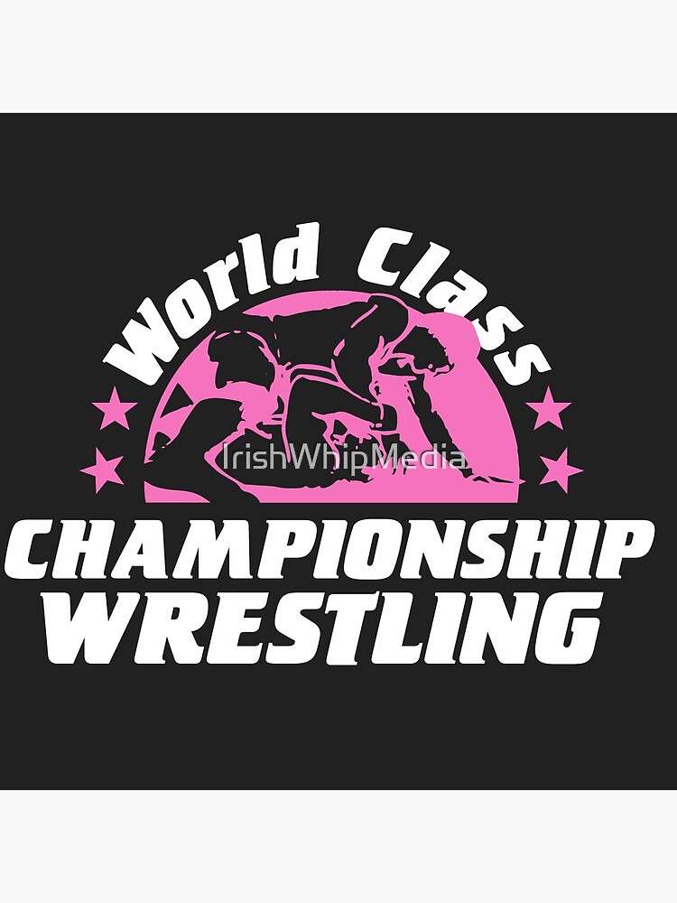 "World class championship wrestling logo breast cancer awareness ...
