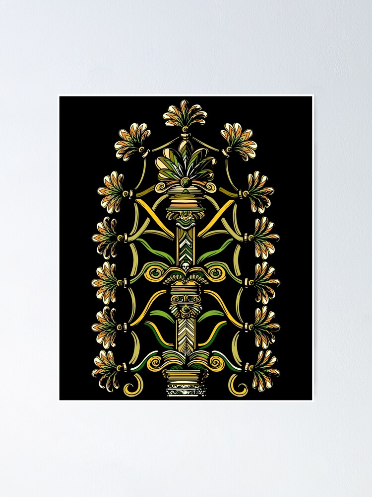 "Anunnaki Tree Of Life " Poster for Sale by Nikolay Lachezarov Todorov ...