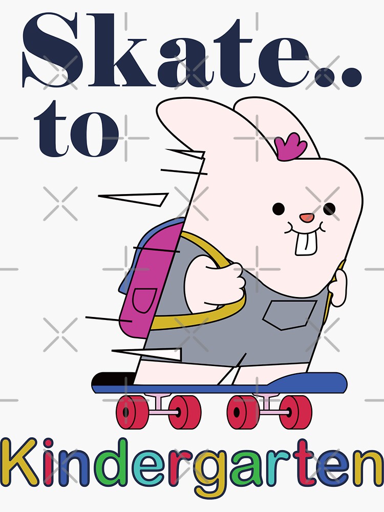 "Kindergarten Here I Come - Preschool" Sticker for Sale by StarsForgers ...