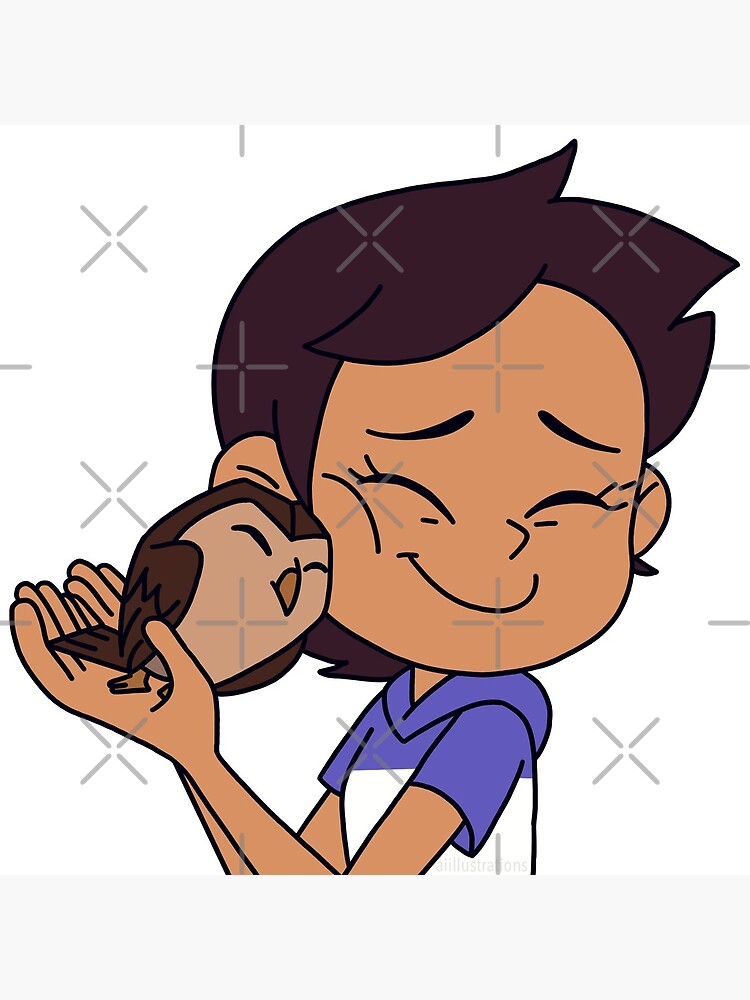 "Luz and Owlbert - The Owl House " Art Print for Sale by aiillustrations | Redbubble