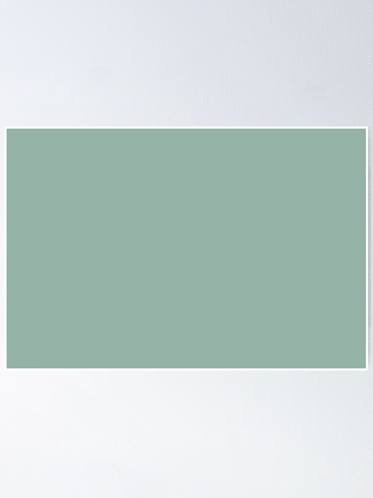 "Muted Pastel Aqua Green Blue Solid Color Pairs to Sherwin Williams ...