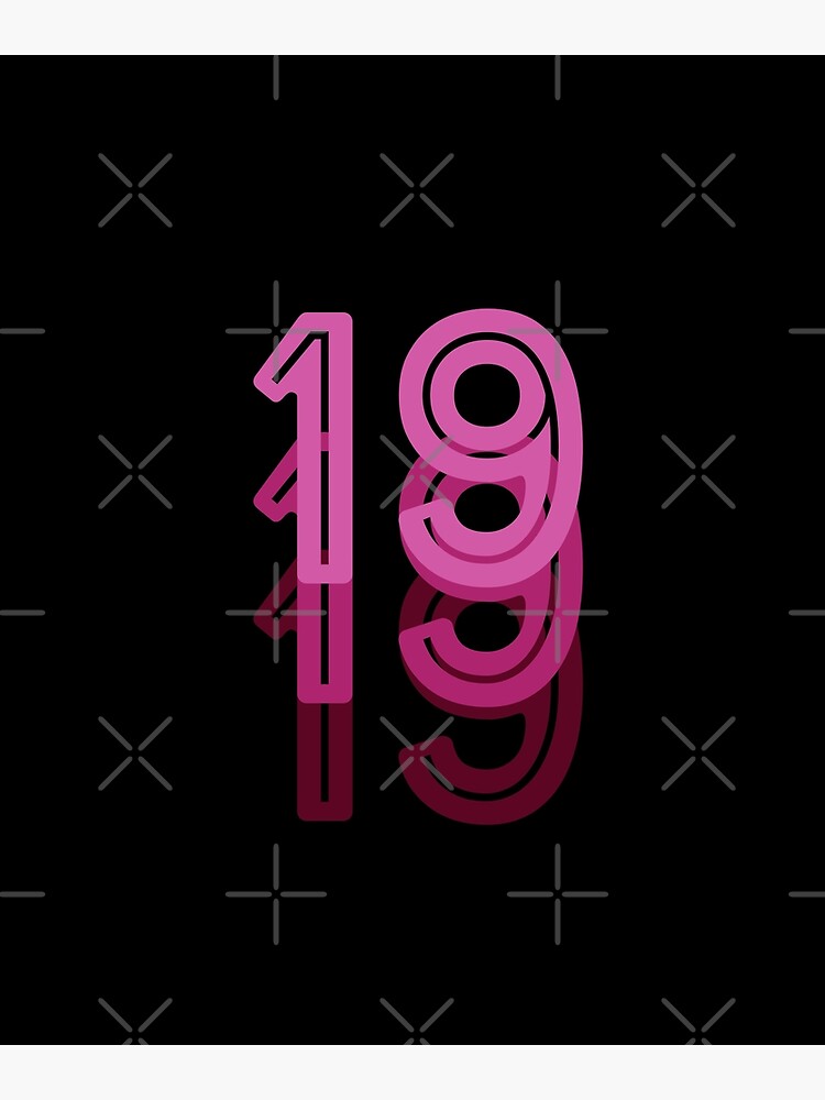 Póster «19 años Vintage 2002 Edición limitada 19o cumpleaños» de ...