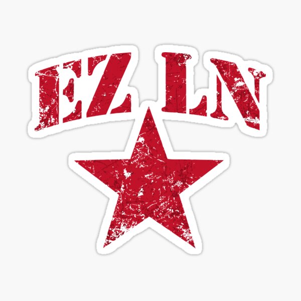 "Ezln Star Vintage Style Ejército Zapatista De Liberación" Sticker for ...