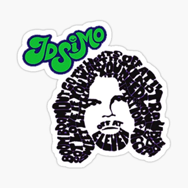 "Amazing cover album logos JD Simo" Sticker by mboother9n | Redbubble