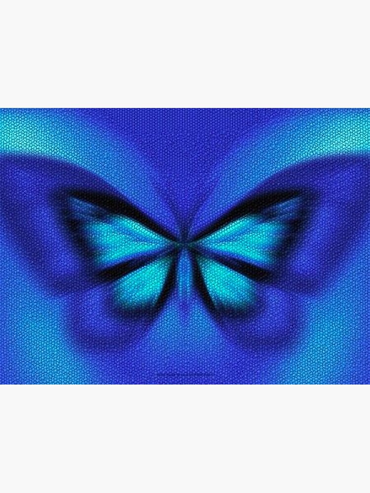 "y2k butterfly blue" Poster by sabrinamerg | Redbubble