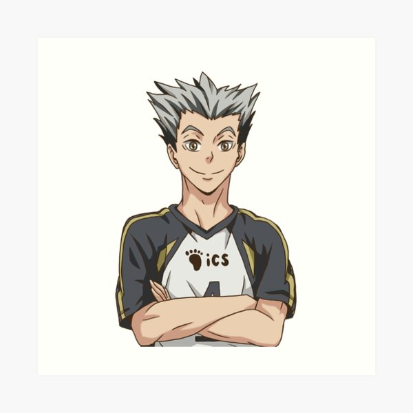 "Haikyuu!! Bokuto Koutarou Sticker" Art Print for Sale by H0llyDays ...