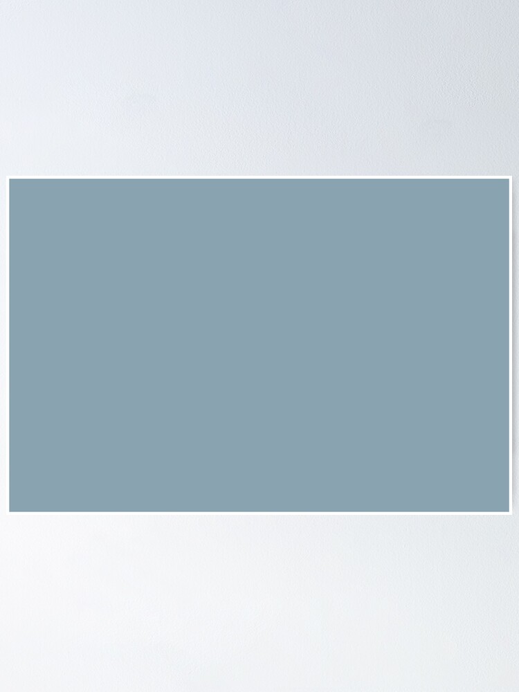 "Soft Denim Blue Solid Color - Hue - Colour - Shade - Pairs to Sherwin ...
