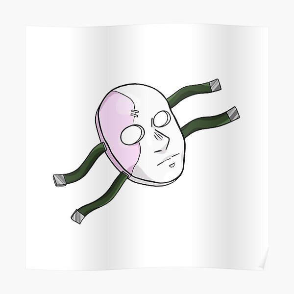 "Sally Face mask " Poster by hellhoundm | Redbubble