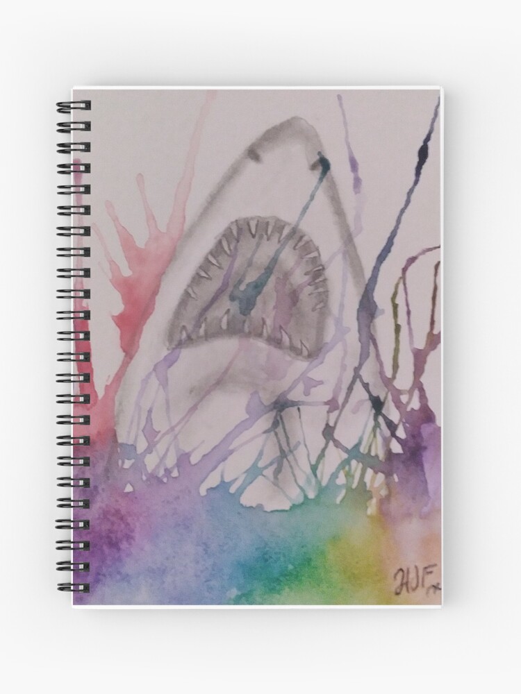 "Rainbow Splash " Spiral Notebook for Sale by JoeysArtwork | Redbubble