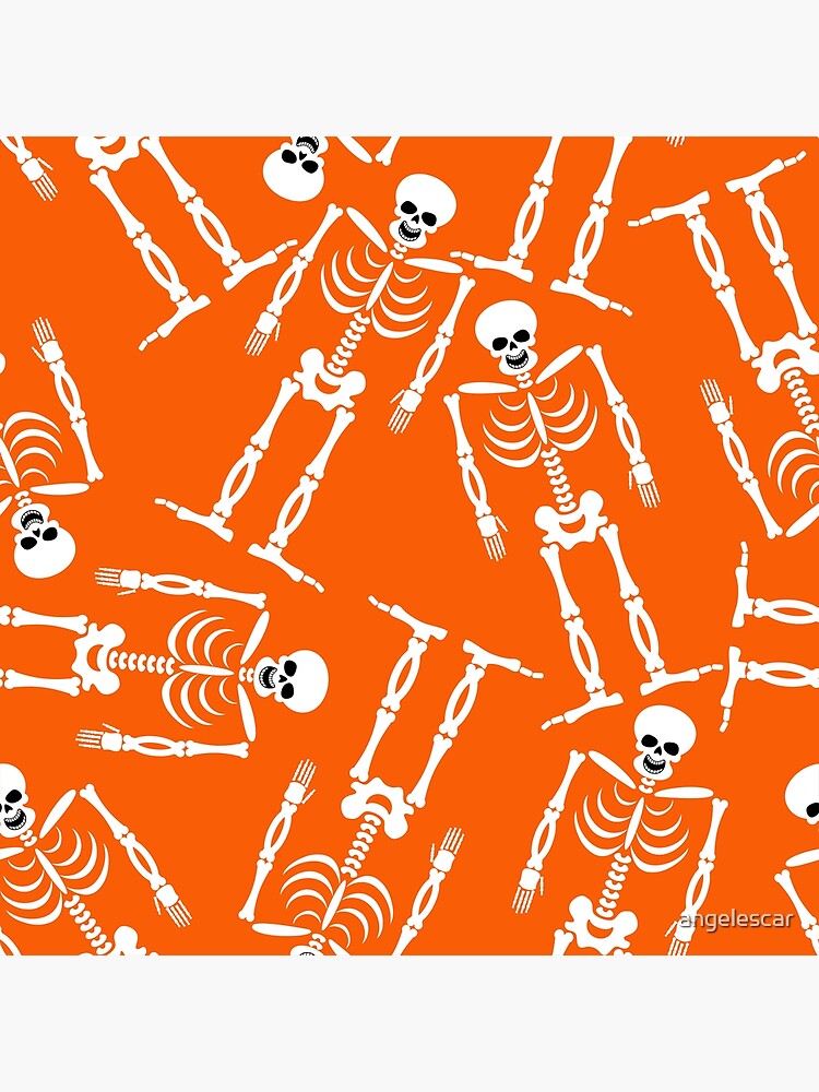 "SKELETON PATTERN, SKELETON CROWD" Poster by angelescar | Redbubble