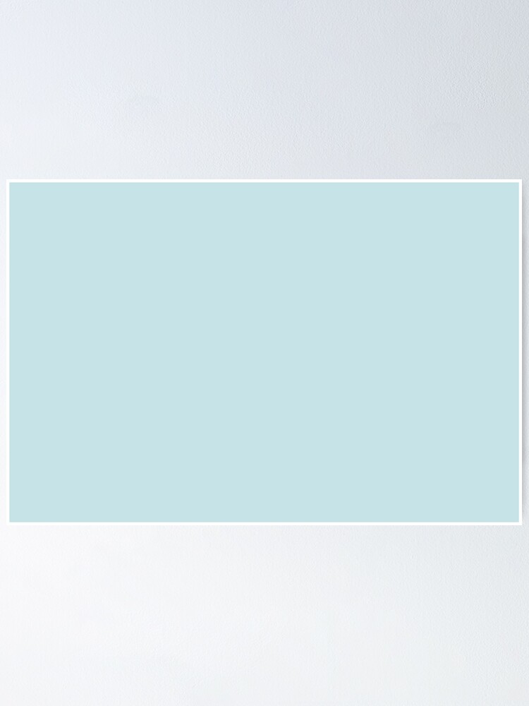 "Ultra Light Pastel Powder Blue Solid Color - Hue - Colour - Shade ...