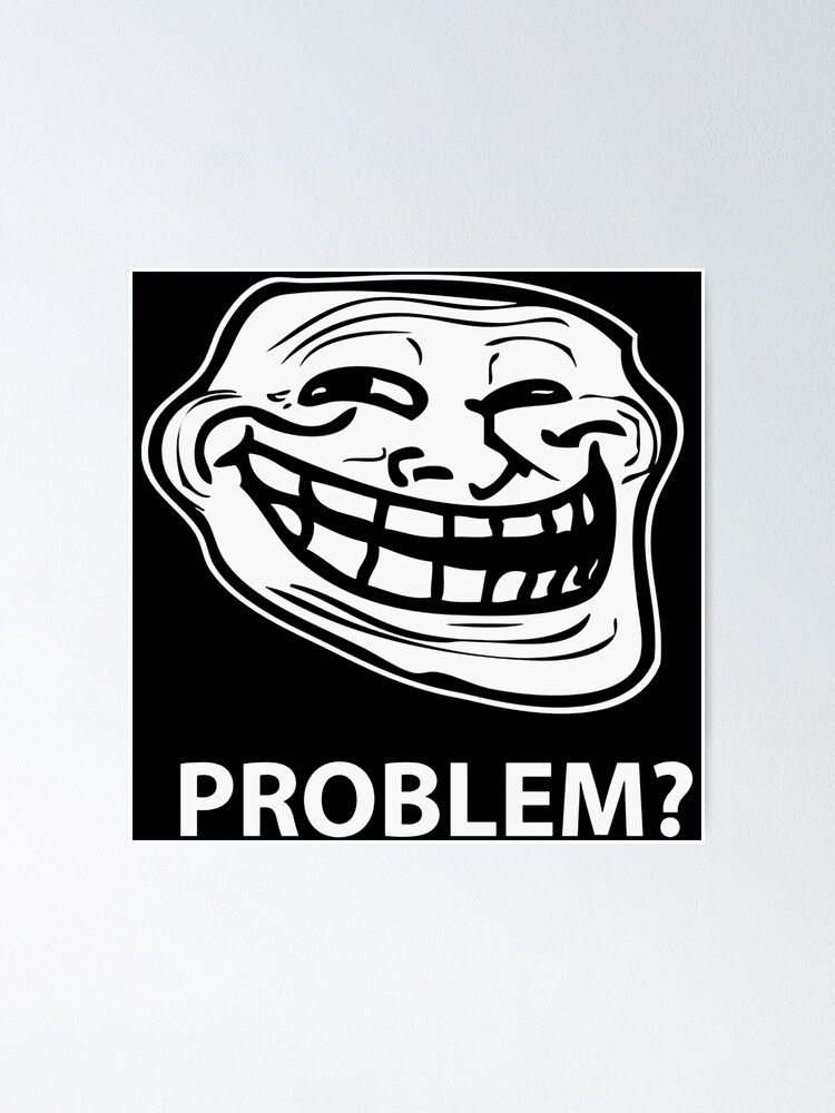 "Smiley Comic Face Meme" Poster for Sale by sisilmahendra | Redbubble