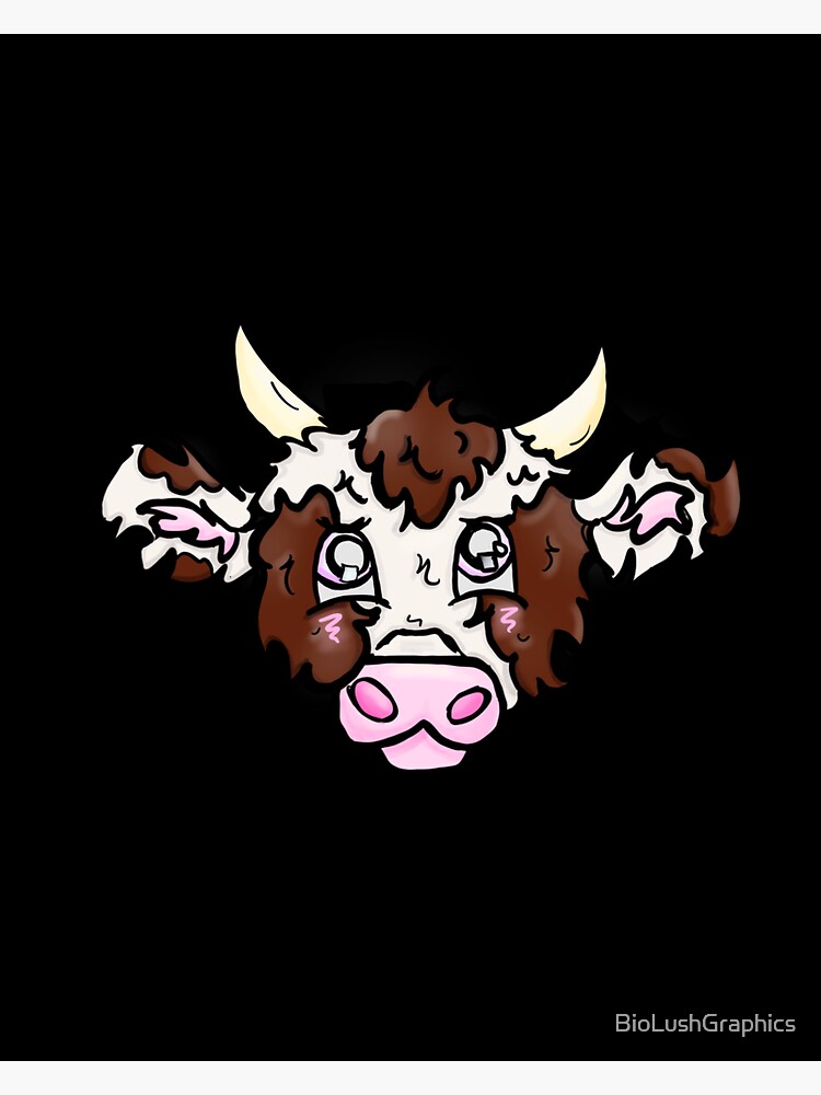 "Bull Graphic Black" Sticker for Sale by BioLushGraphics | Redbubble