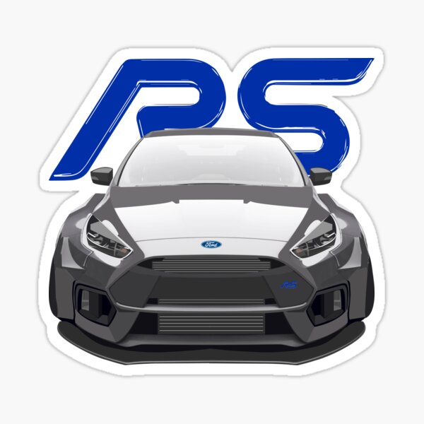"WIDEBODY FOCUS RS" Sticker for Sale by PERS0NA1 | Redbubble