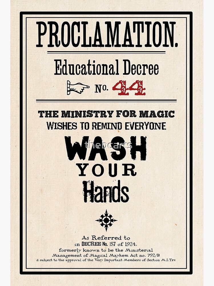 "Proclamation Educational a decree no.44" Poster for Sale by thebcarts ...
