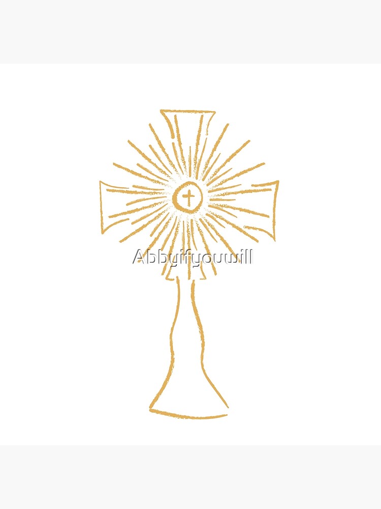 "Monstrance" Art Board Print for Sale by Abbyifyouwill | Redbubble