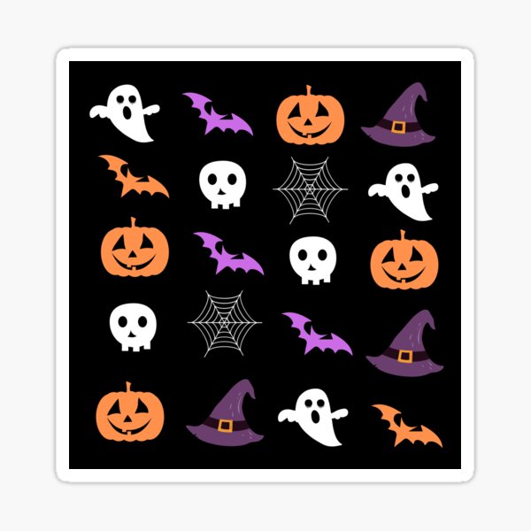"Halloween imagery" Sticker for Sale by Cottageland | Redbubble