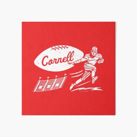 "Vintage College Football - Cornell Big Red (White Cornell Wordmark ...