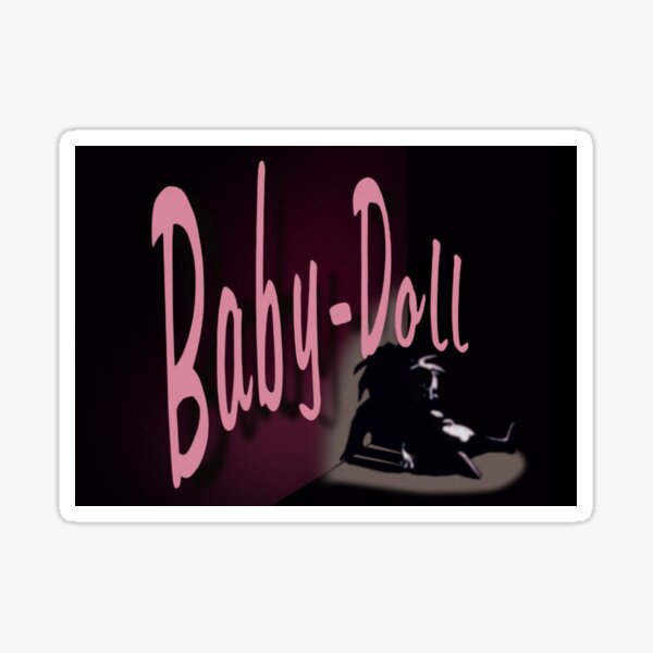 "Baby-Doll BTAS Title Card" Sticker for Sale by jack spinella | Redbubble