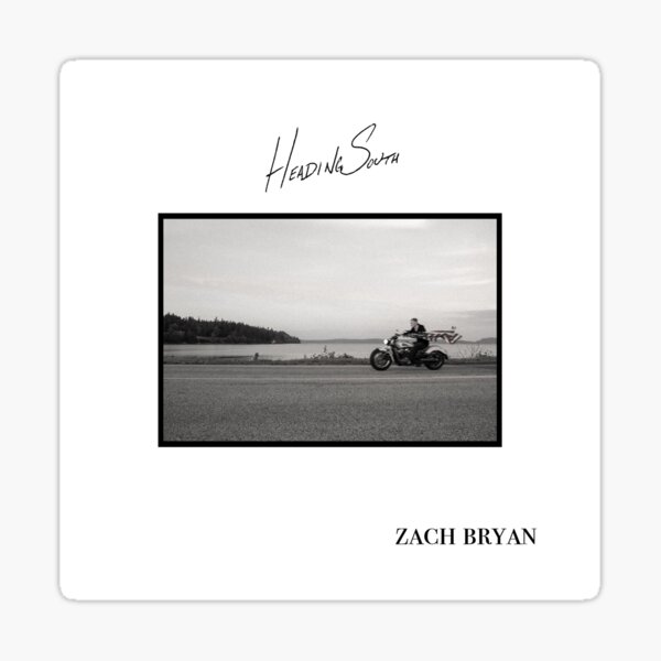"Zach Bryan" Sticker for Sale by smART-Photos | Redbubble