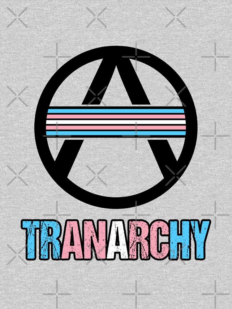 "Trans Anarchy Icon (Tranarchy)" T-shirt for Sale by FlammenThePyro ...