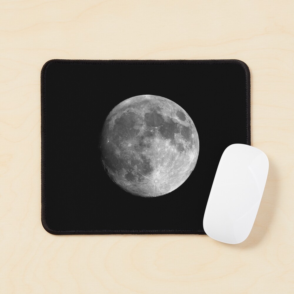"Full Moon Mouse Pad" Mouse Pad by stickersandtees | Redbubble