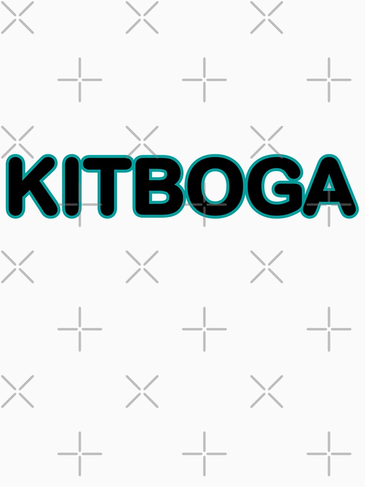 "Kitboga Name Sign" T-shirt for Sale by denisseinfeld | Redbubble ...