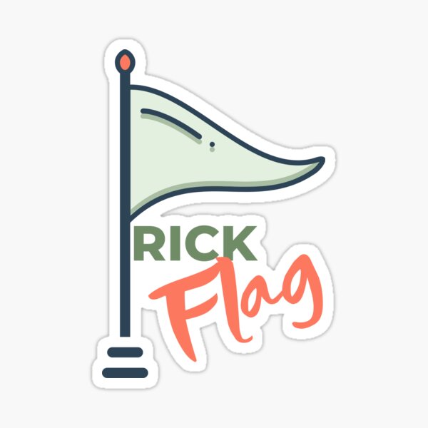 "Rick Flag ,Kahoot Meme" Sticker for Sale by Rachid001 | Redbubble