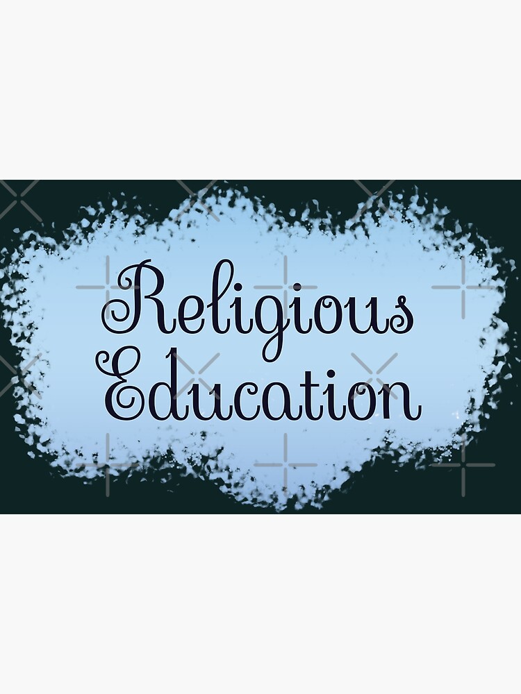 "Religious Education School Subject Label - Swamp" Art Print by ...