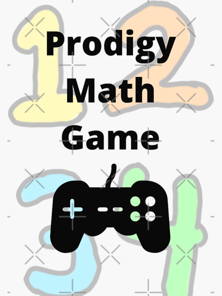 "Prodigy Math Game" Sticker for Sale by SunflowerKween | Redbubble