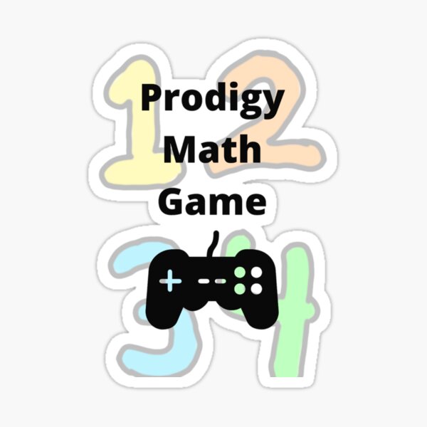 "Prodigy Math Game" Sticker for Sale by SunflowerKween | Redbubble