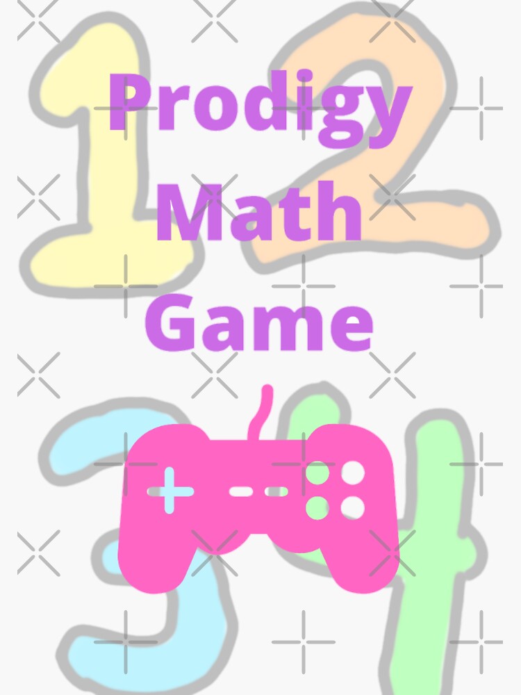 "Prodigy Math Game" Sticker for Sale by SunflowerKween | Redbubble