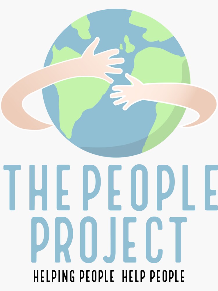 "The People Project" Sticker for Sale by TPPShop | Redbubble
