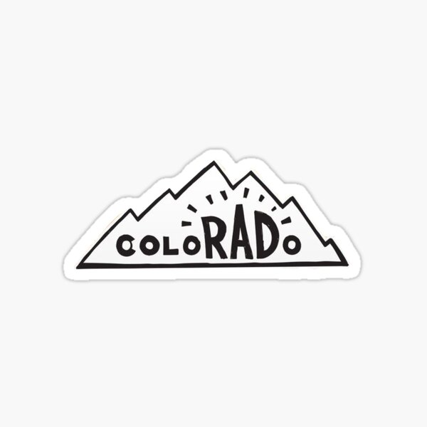 Colorado Stickers | Redbubble