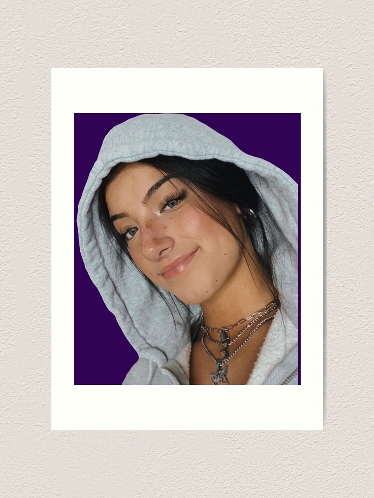 "Charlie Damelio - Tik Tok reference" Art Print for Sale by ...