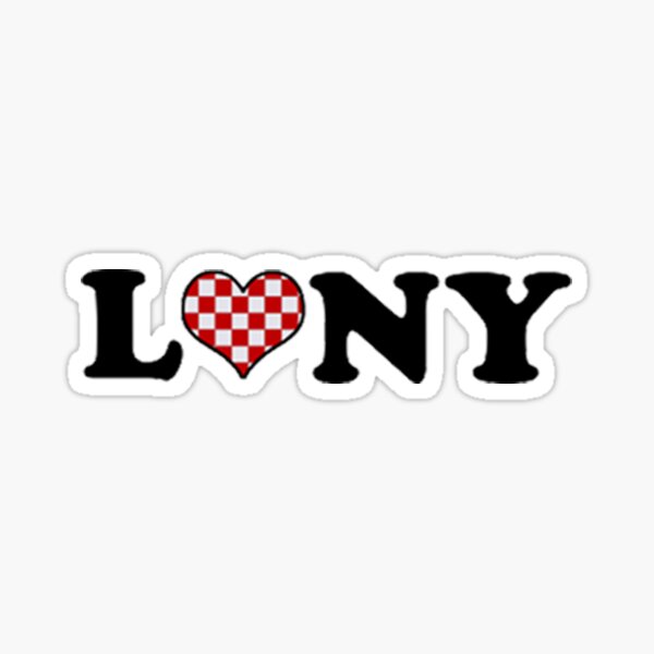 "Heart LANY" Sticker for Sale by Kat Acosta | Redbubble
