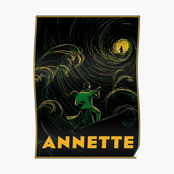 "ANNETTE" Poster for Sale by vutesijono | Redbubble